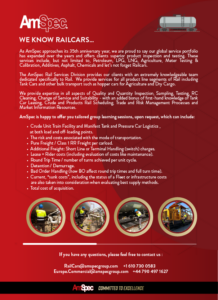 AmSpec Railcar Testing, Inspection & Certification | AmSpec