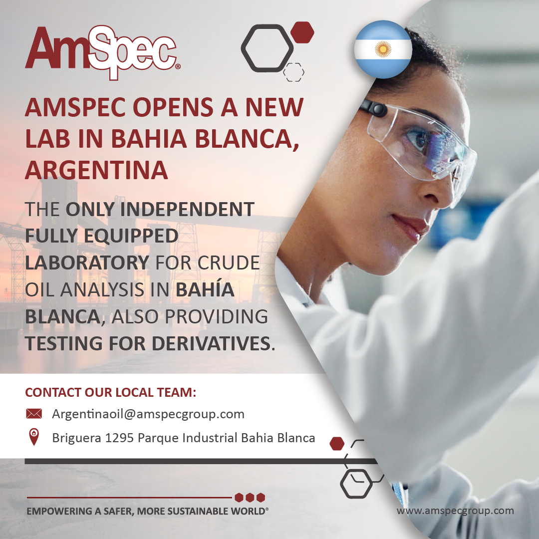 AMSPEC OPENS A NEW LAB IN BAHIA BLANCA, ARGENTINA - AmSpec